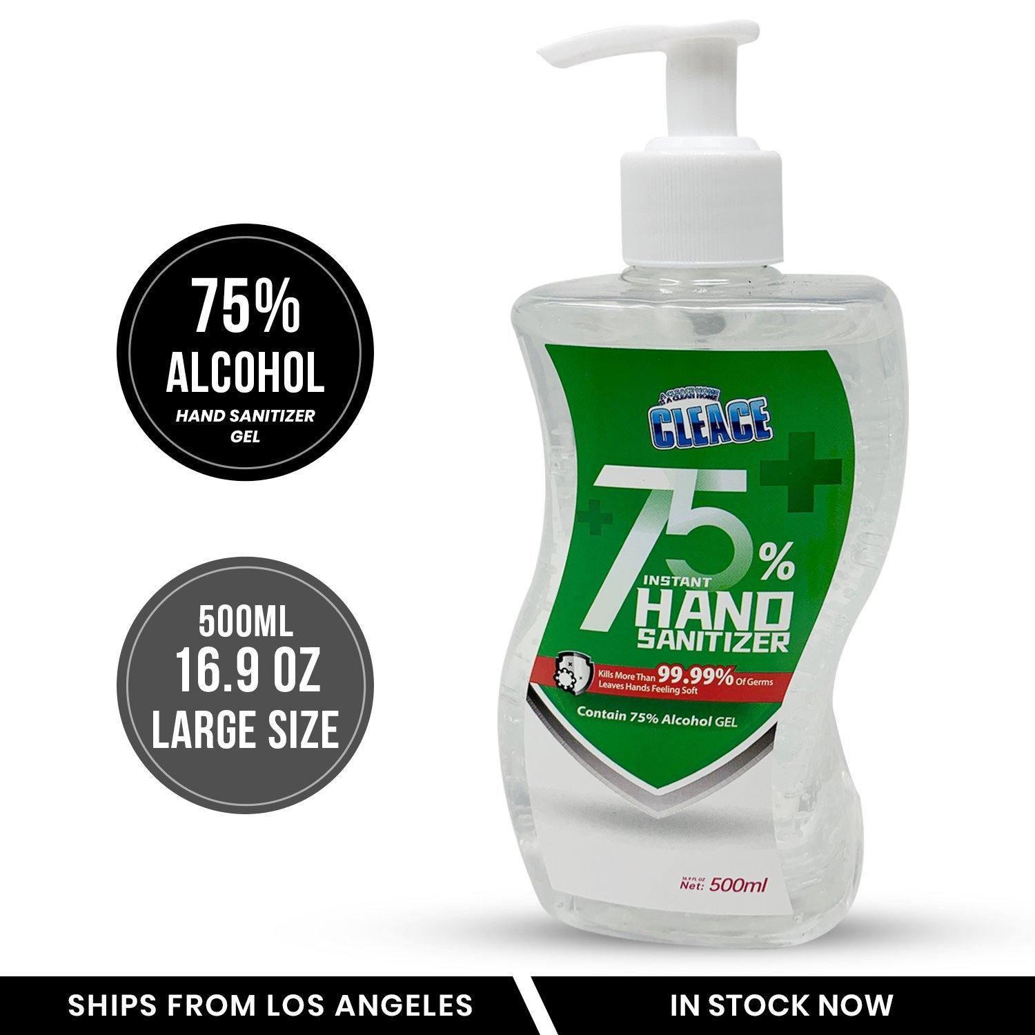 Large 75% Alcohol Hand Sanitizer Bottles | Serve the Flag