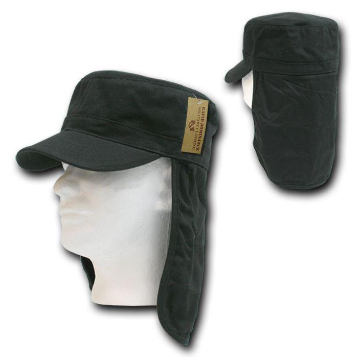 1 Dozen Bdu Foreign Legion Flap Flat Military Fishing Caps Cap Hats Wh