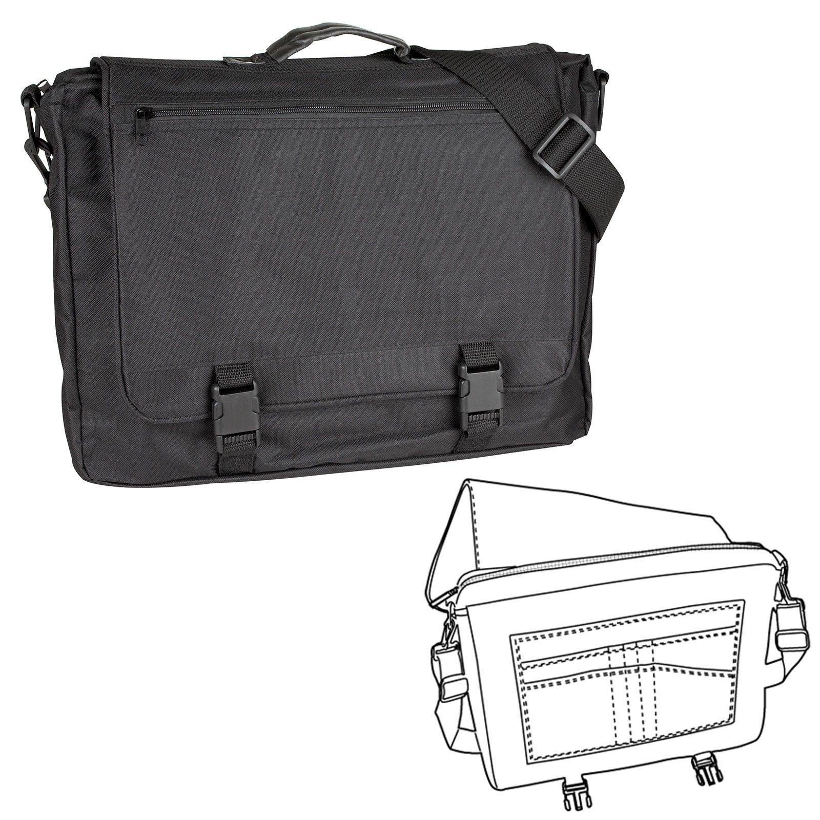 1 Dozen Expandable Portfolio Messenger Shoulder Bag Bags Brief Case Wh