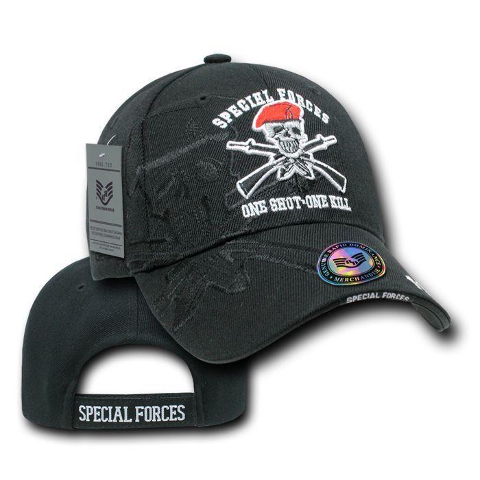 1 Dozen Special Forces Pow Veteran Military Shadow Baseball Hats Caps