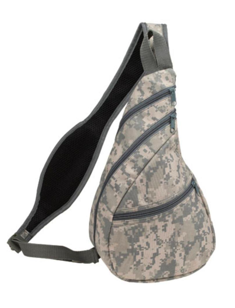 15inch Sling Bag Body Backpack Rucksack Military Army ACU Digital Camo
