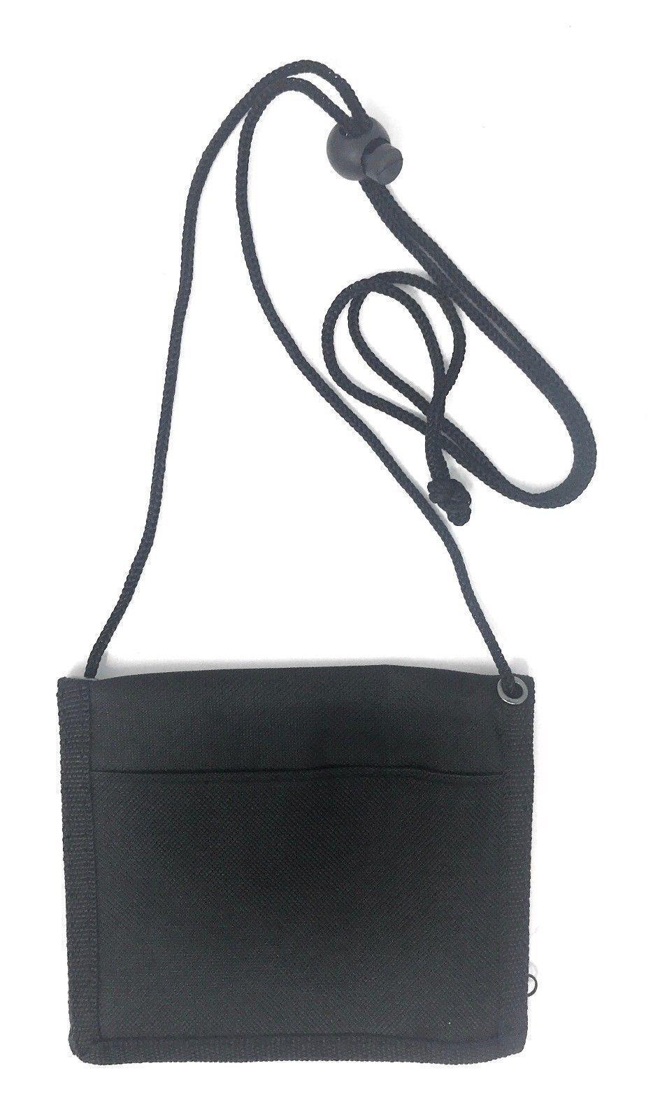 50 Lot Bi-Fold Foldable Neck Wallet Conference Badge Idholders Wholesa