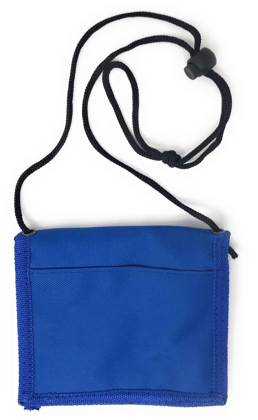 50 Lot Bi-Fold Foldable Neck Wallet Conference Badge Idholders Wholesa