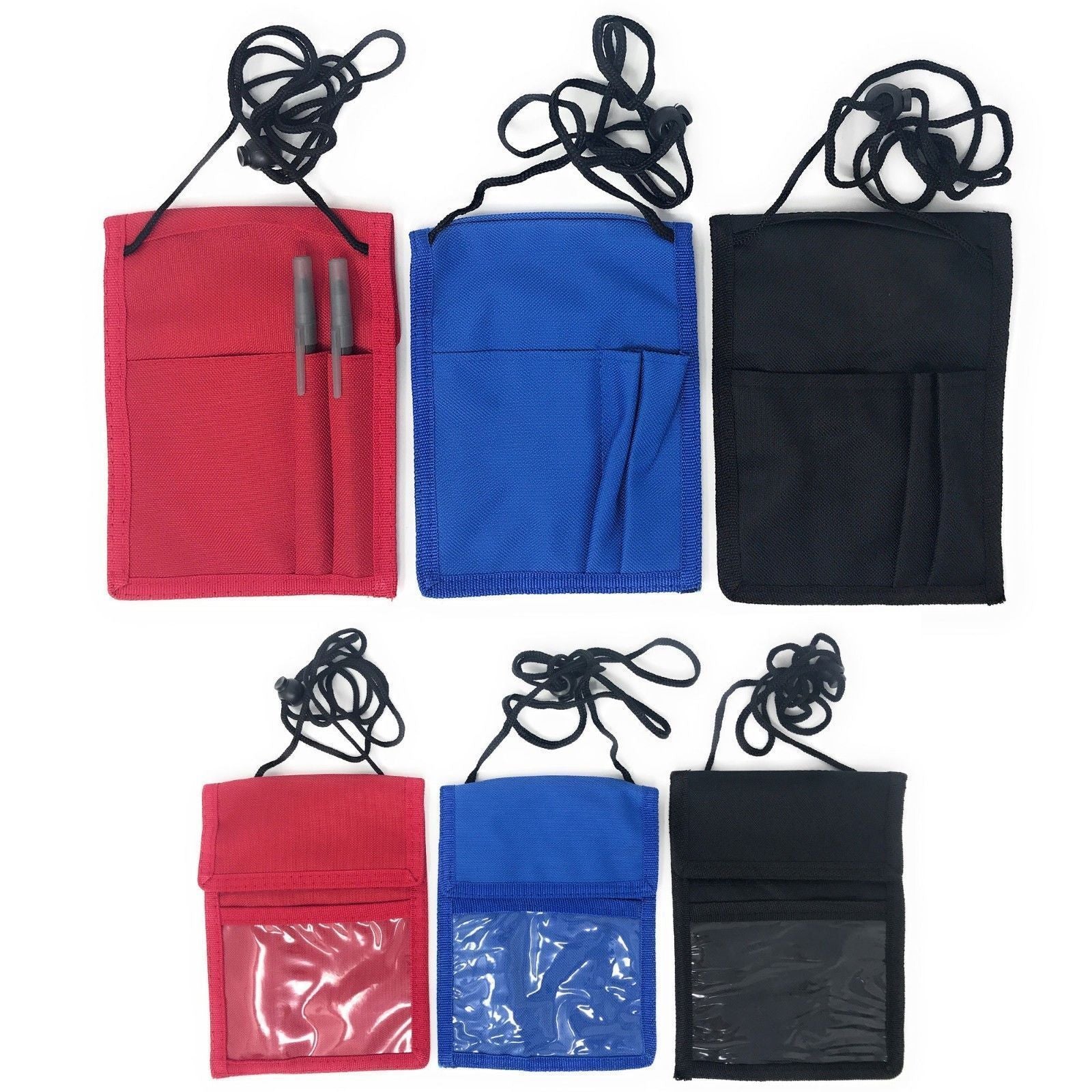 50 Lot Conference Badge Id Card W/Pen Holders Shows Meetings Wholesale