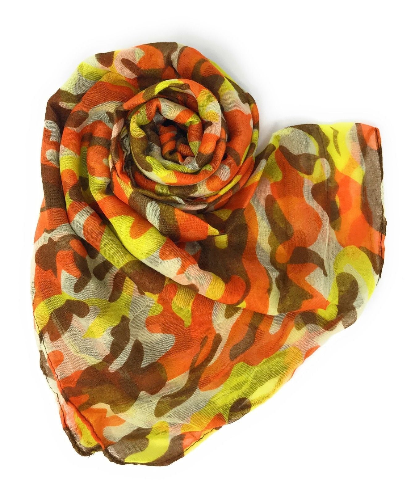 Casaba Camouflage Camo Print Womens Scarves Scarf Shawl Lightweight Sh