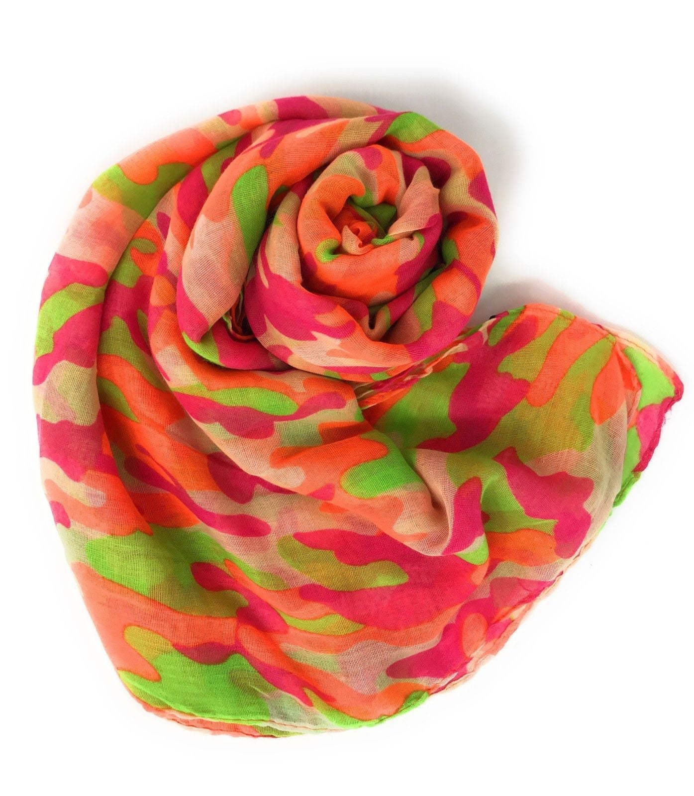 Casaba Camouflage Camo Print Womens Scarves Scarf Shawl Lightweight Sh
