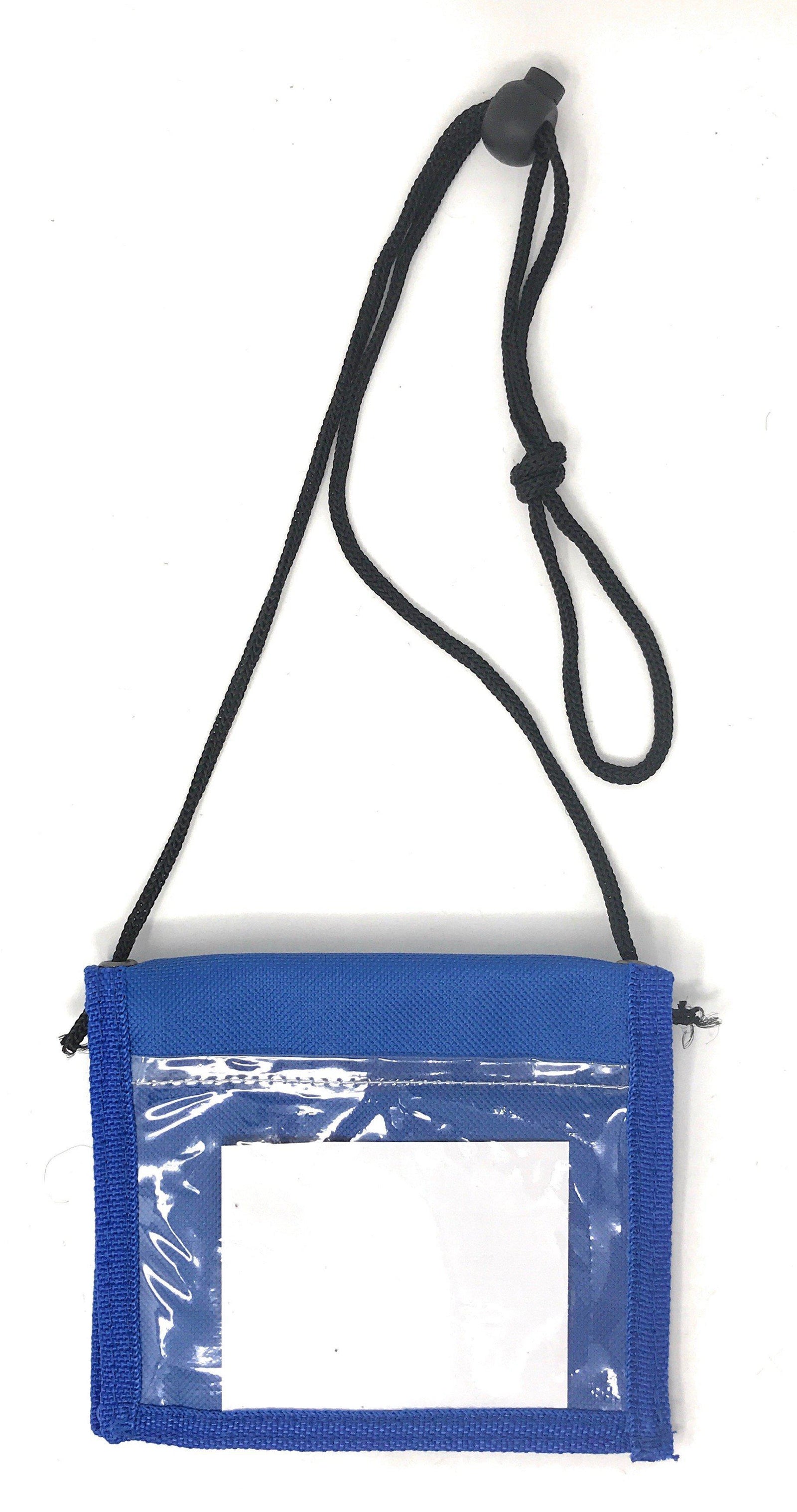 5 Conference Badges Id Card Holders Bi Fold Trade Show Wallets Wholesa