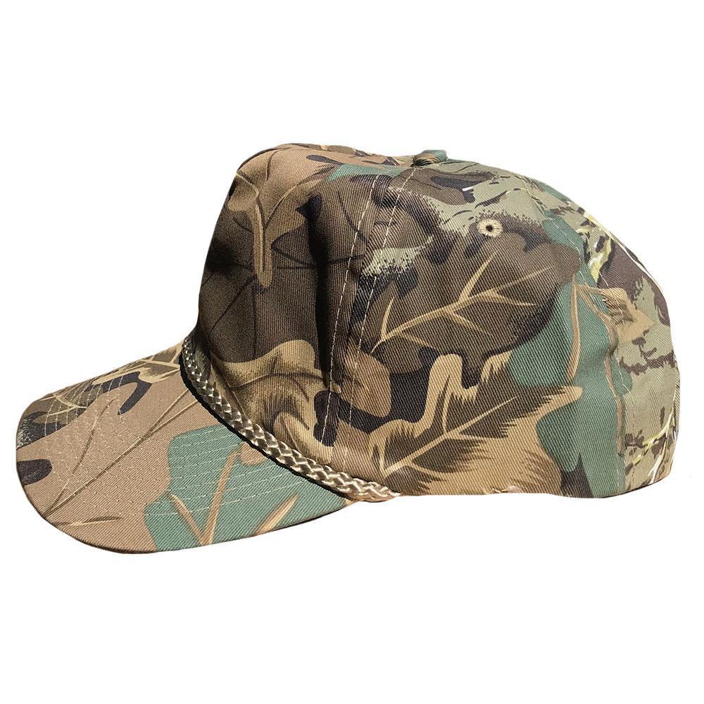 Cotton Twill Camouflage Camo 5 Panel Baseball Hats Caps Hunting Fishin