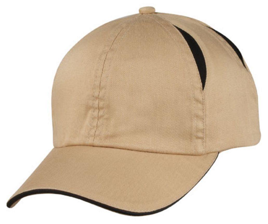 Air Vent Sandwich Two Tone Washed Cotton 6 Panel Low Crown Unstructure