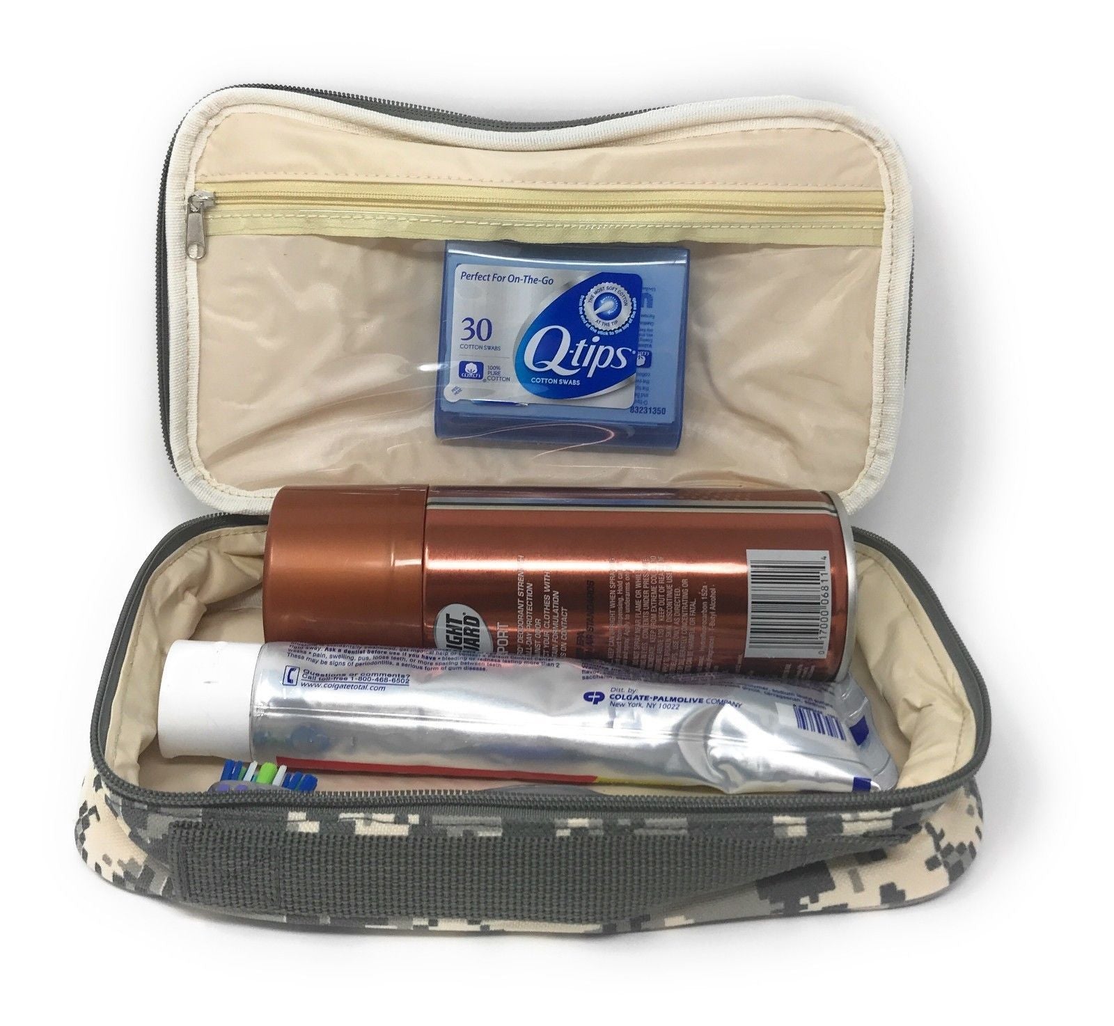 Camo Army Travel Kit Organizer Accessories Bathroom Cosmetics Toiletry