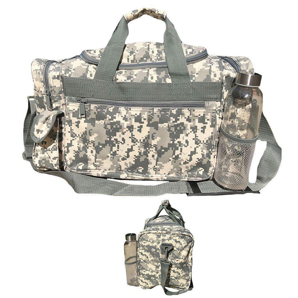 18 inch Camo Camouflage Army Duffle Bags Military Acu Sports Gym Trave