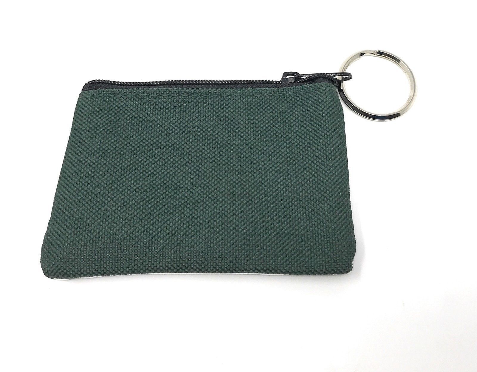 Coin Pouch Wallet Change Holder Purse With Key Chains 4 Colors Id Hold
