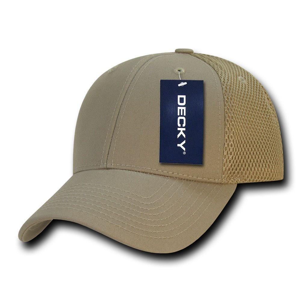 Decky Classic 6 Panel Low Crown Air Mesh Curved Bill Baseball Trucker