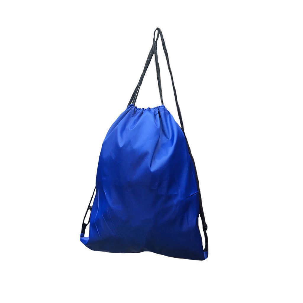 Drawstring Rucksack Sack Cinch Tote Storage Bag Sack For Gym Traveling