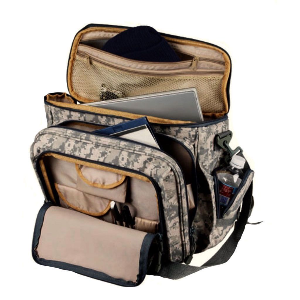 Laptop Computer Backpack Rucksack Bag Camouflage Army Military Luggage