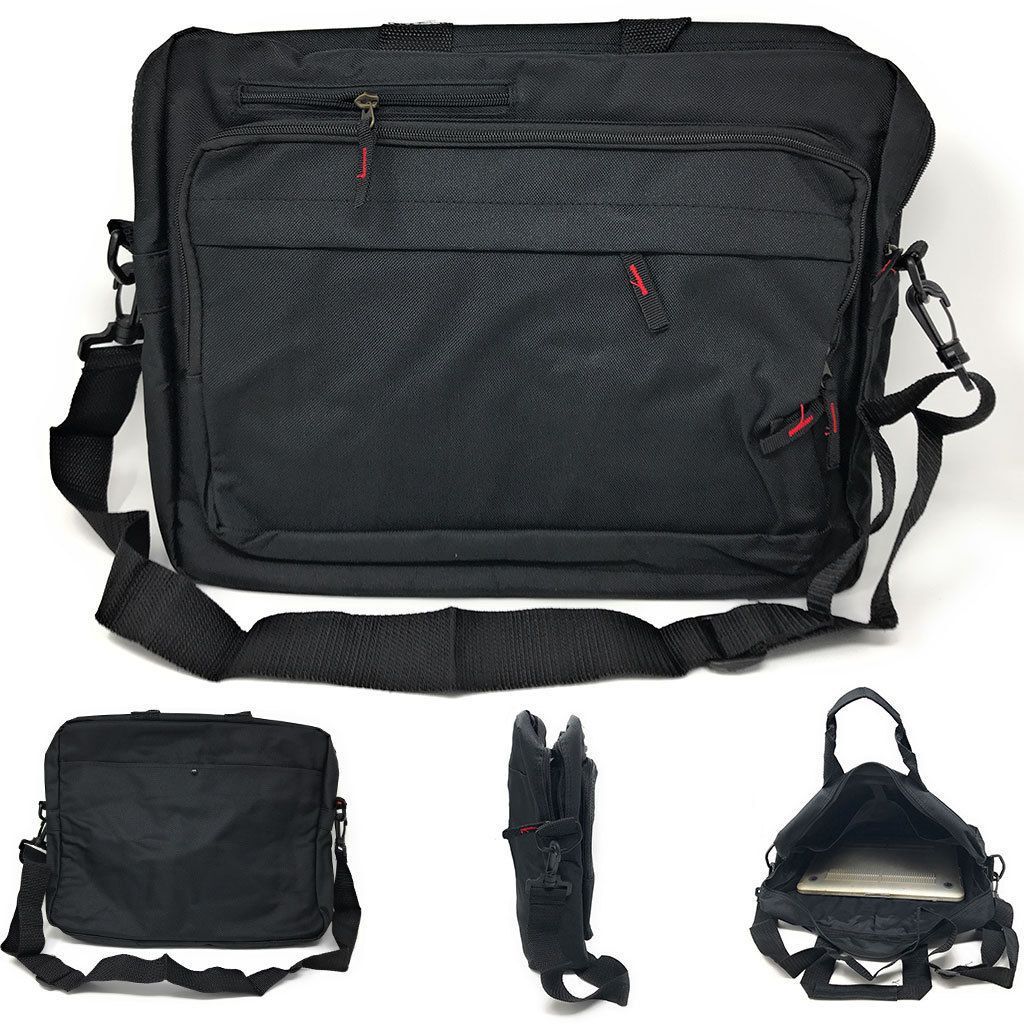 Messenger Shoulder Bags Briefcase W/ Organizer Laptop Computer Devices
