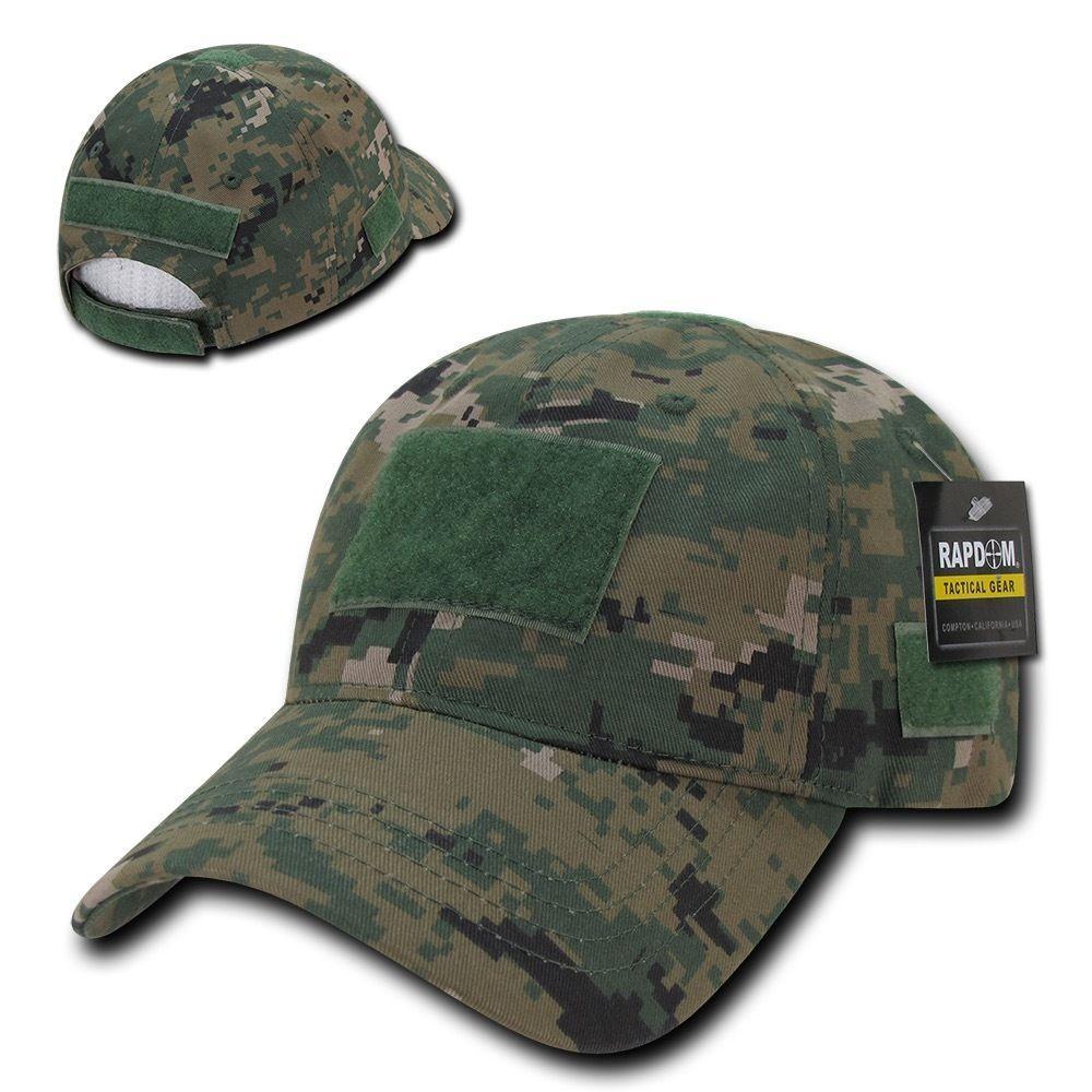Military Tactical Army Hunting Camo Cotton Unconstructed Baseball Caps