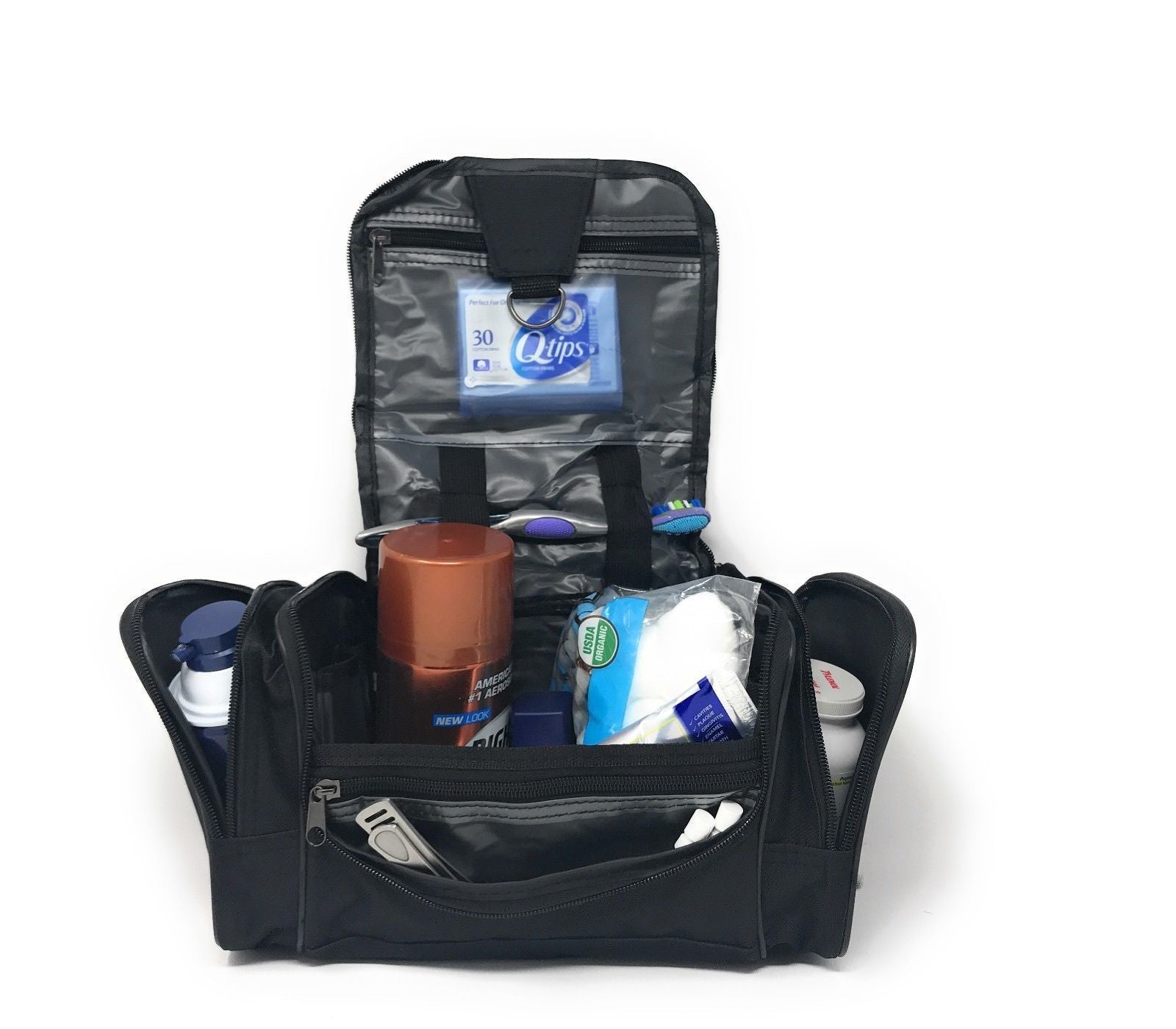 Toiletry Kit Bag Travel Accessories Organizer Make Up Shaving Dopp Men