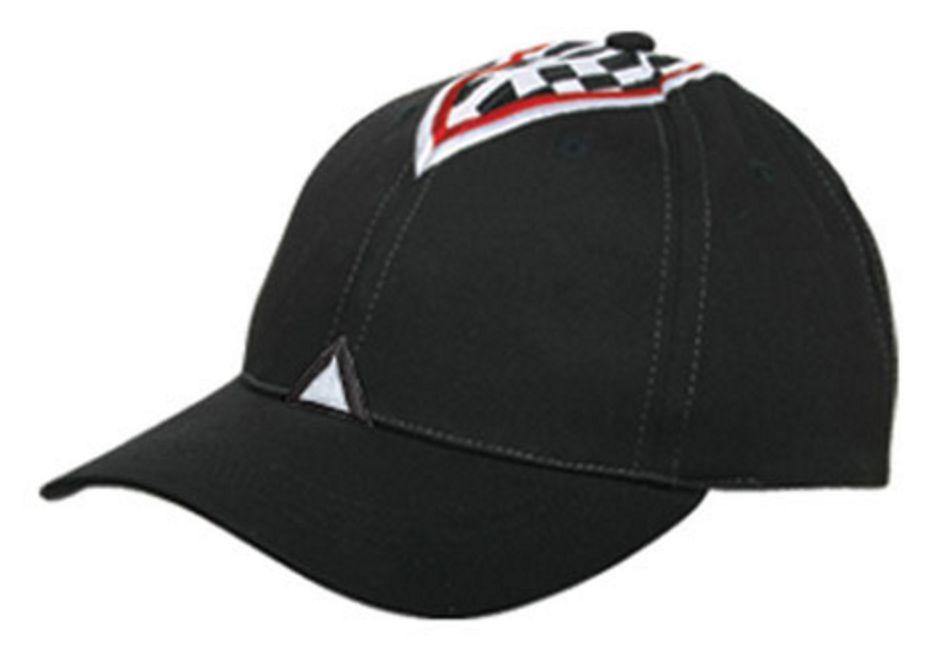 Racing Checkers 6 Panel 100% Brushed Cotton Low Crown Baseball Hats Ca