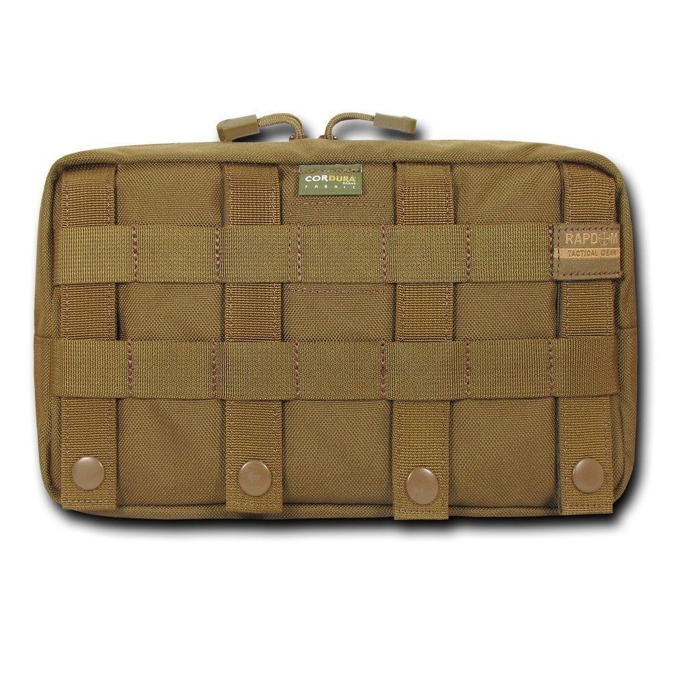 RAPDOM 10X6 Molle Utility Storage Pouch Horizontal Tactical Gear Milit