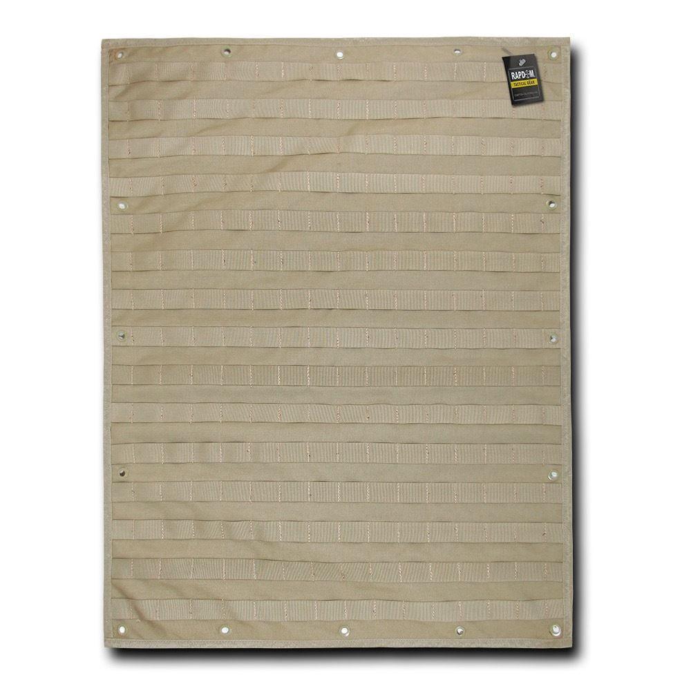 RAPDOM Molle Organizer Panel 24inch X 32inch Tactical Gear Supports Mi