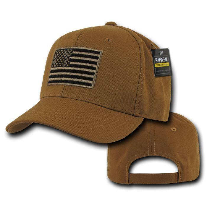 Rapdom USA American Flag Tbl Trl Tactical Operator Cotton Baseball Hat