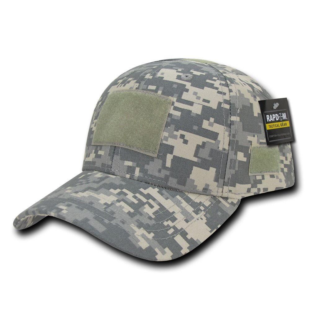 Rapid Dom 6 Panel Patch Hats Caps Cotton Military Tactical Structured
