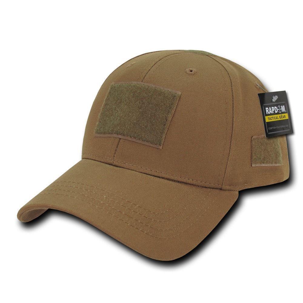 Rapid Dom 6 Panel Patch Hats Caps Cotton Military Tactical Structured