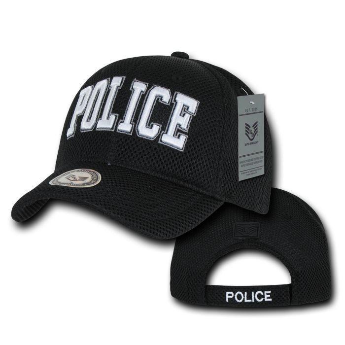 Rapid Fire Department Police Security Air Mesh Baseball Caps Hats