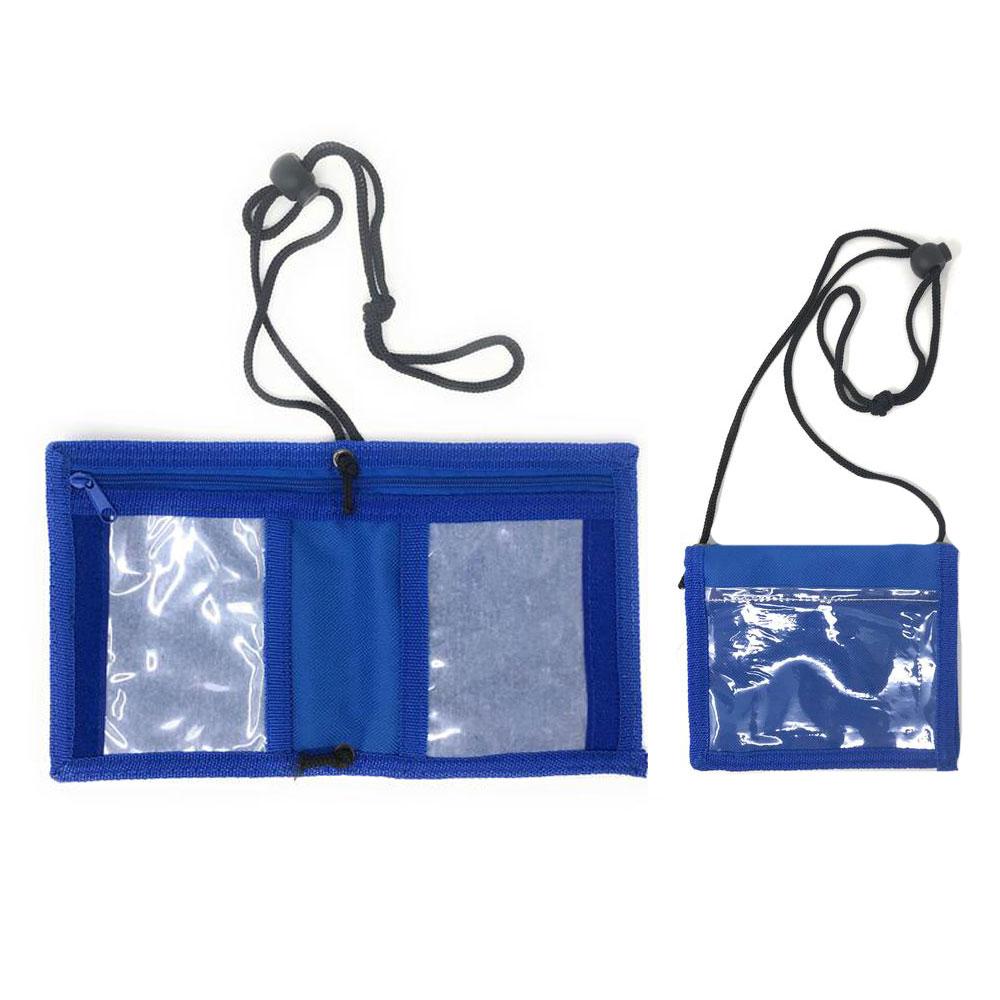 5 Conference Badges Id Card Holders Bi Fold Trade Show Wallets Wholesa