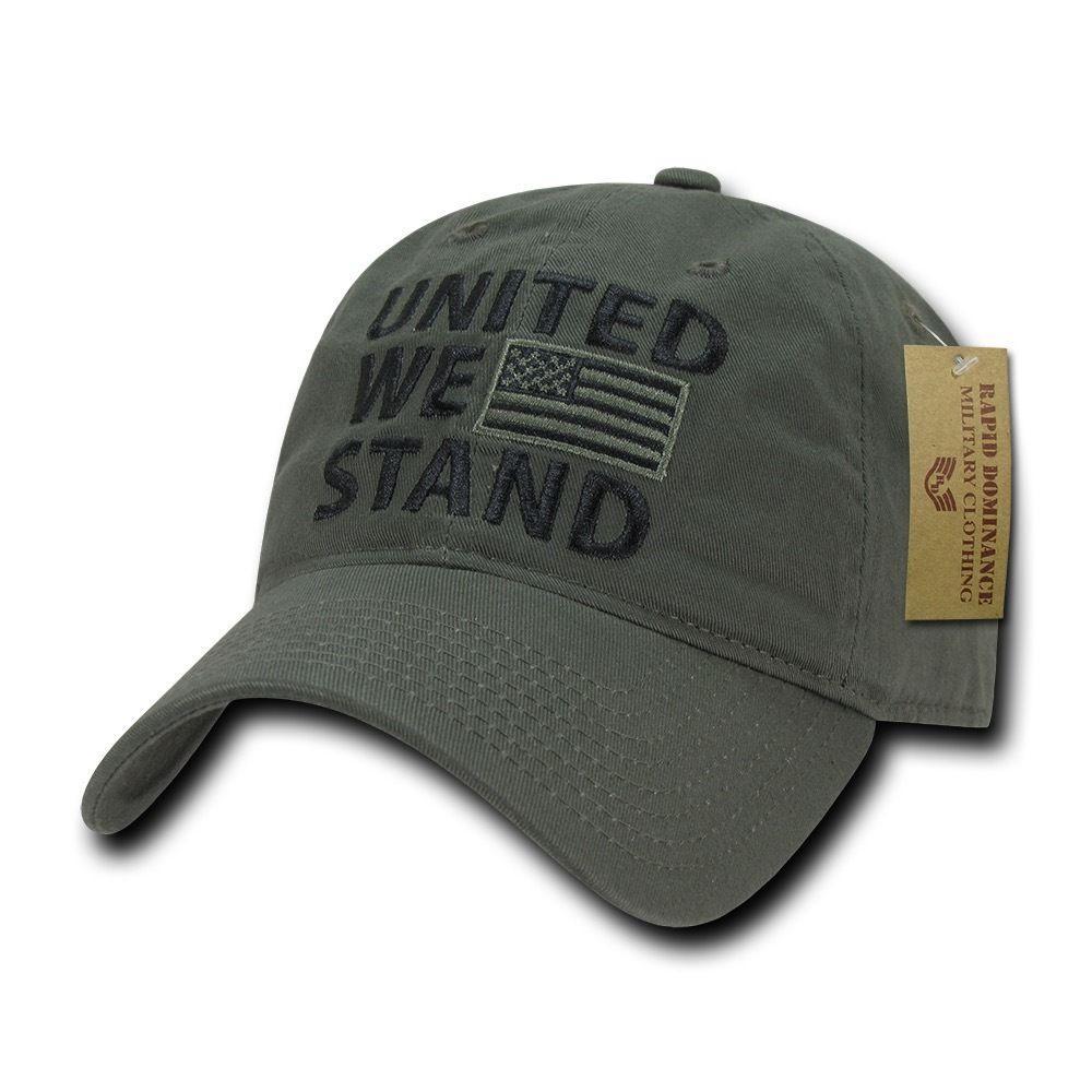 United We Stand USA American Flag Patriotic Baseball Dad Polo Cotton C