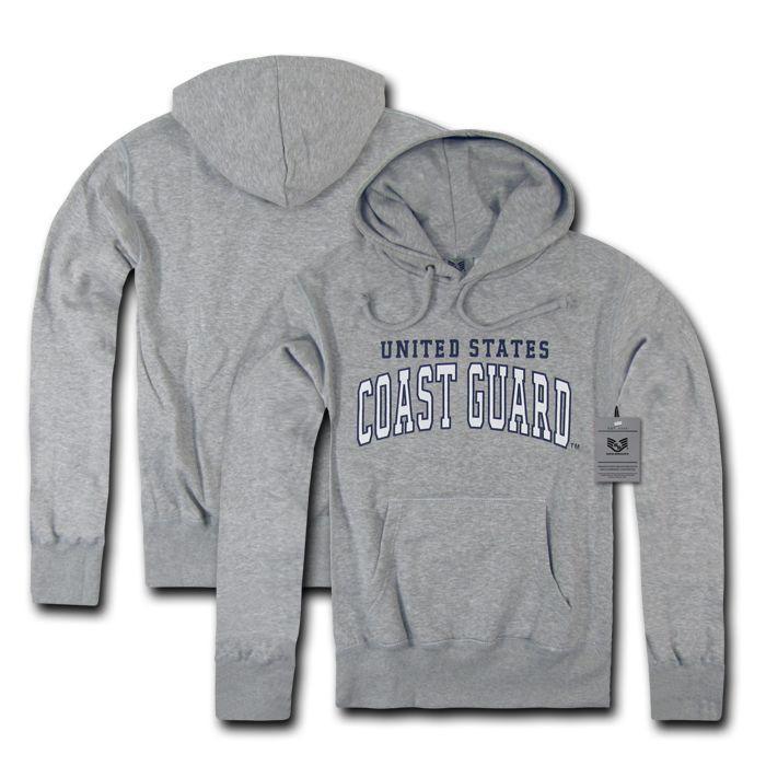 US Military Air Force Army Marines Coast Guard Navy Pullover Hoodie Sw