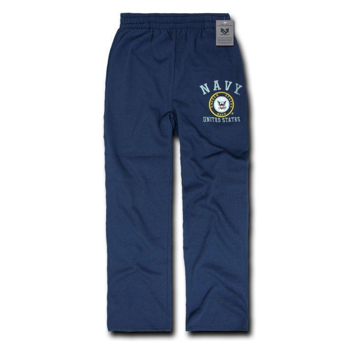 US Military Air Force Marines Navy Fleece Sweatpant Sweat Pants Joggin