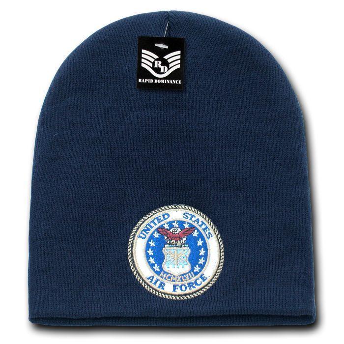 Rapid Dominance Military Logos Short Beanies Knit Cap Hats Winter